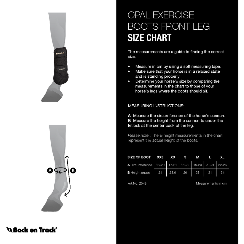 Opal Exercise Boots – Back on Track Products Australia